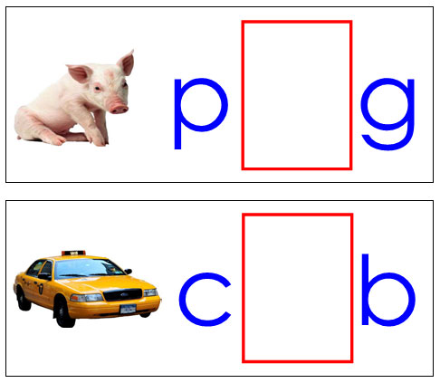 Moveable Alphabet Vowel Sound Cards (print) - Blue/Red - Montessori ...